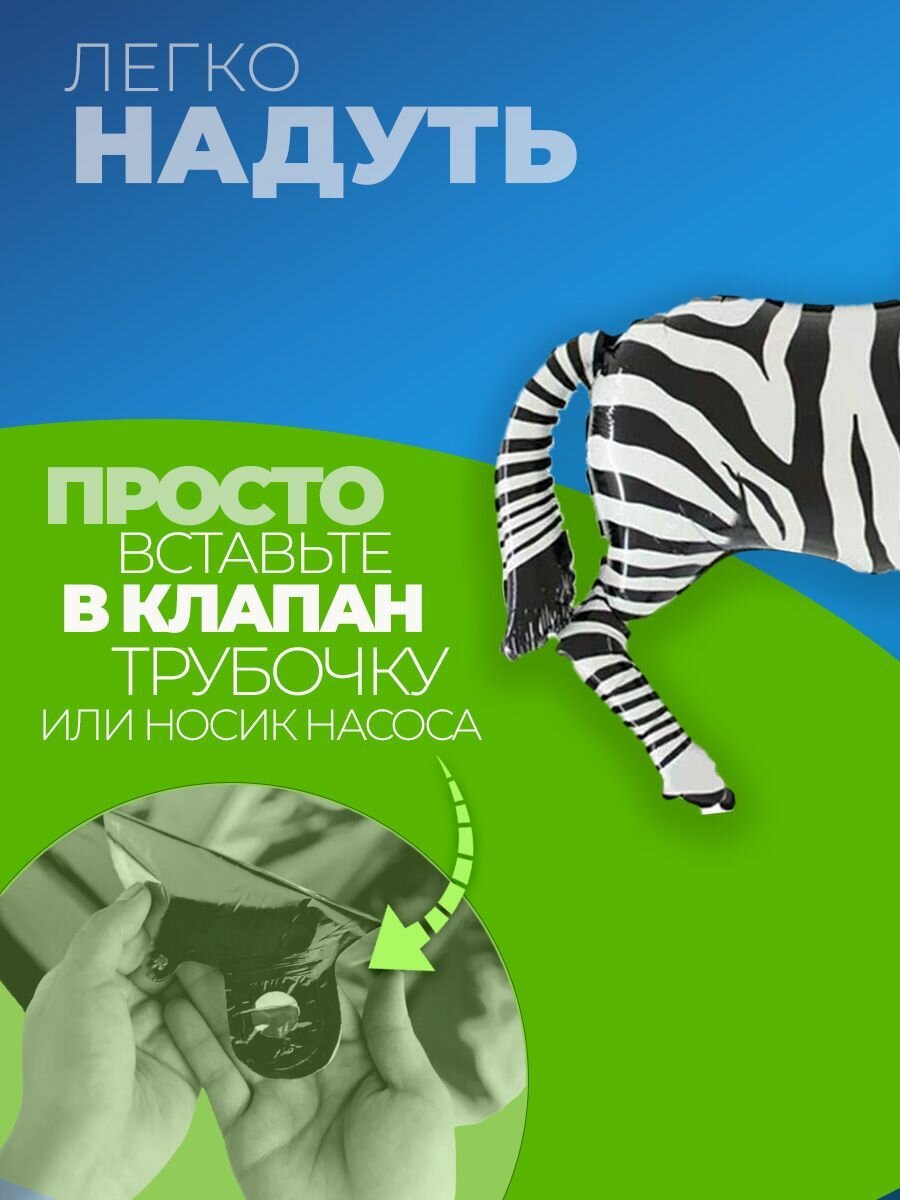 Шарики воздушные фольгированные фотозона на день рождения — фото 1