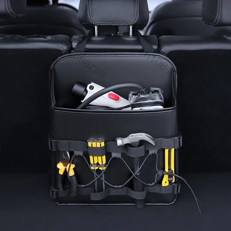 Для Chery Tiggo 8 7 4 Pro MAX 9 PHEV CSH 2025 2024 Багажник Многофункциональная подвесная сумка для хранения автомобиля Органайзер Чехол для хранения black no logo