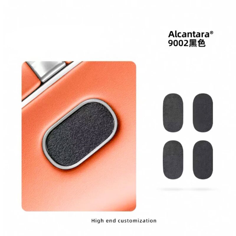 Алькантара дверные кнопки для Lynk & Co 900, 9002, автоаксессуары