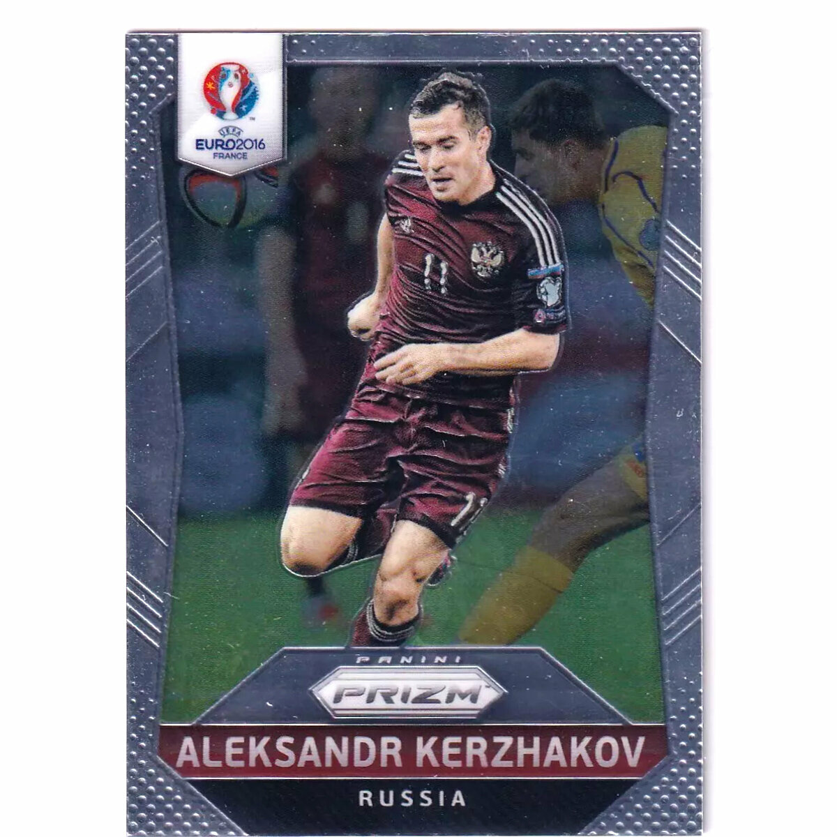 Коллекционная карточка Panini Prizm UEFA EURO 2016 France: #176 Aleksandr Kerzhakov