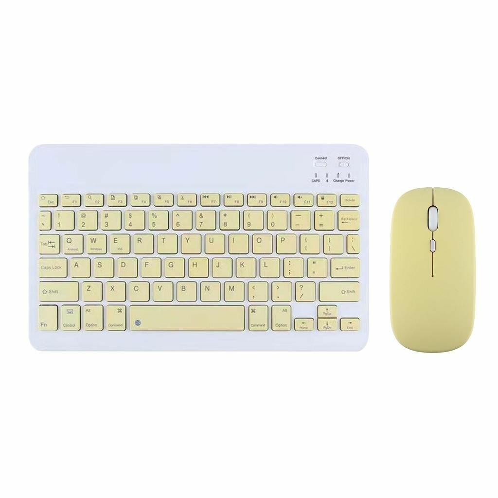 Ультратонкая беспроводная клавиатура для смартфонов и планшетов, - Клавиатура yellowMouse