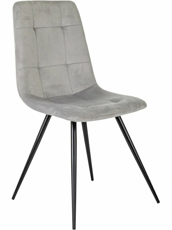 Стул Бюрократ CH-K1, обивка: ткань, цвет: светло-серый, каркас: металл (ch-k1_1/hl09)