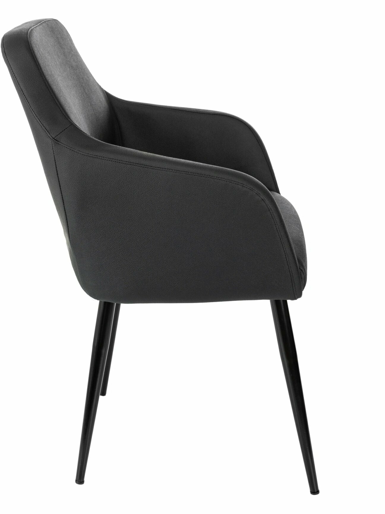 Кресло Бюрократ CH-380F, обивка: экокожа, цвет: черный (CH-380F/BLACK-PU)