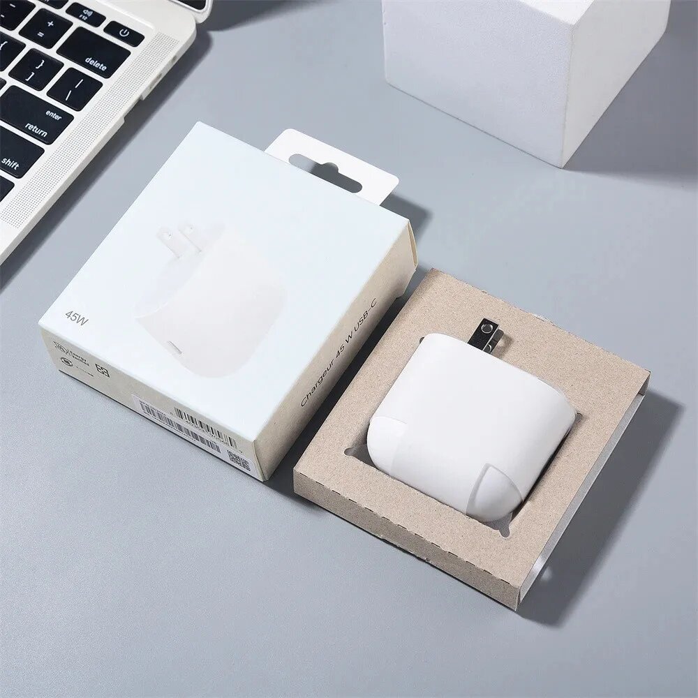 Зарядное устройство 45W USB C, US Plug(Box)