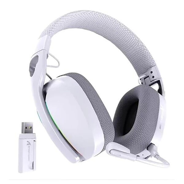 ATTACK SHARK L90 Беспроводные игровые наушники, white