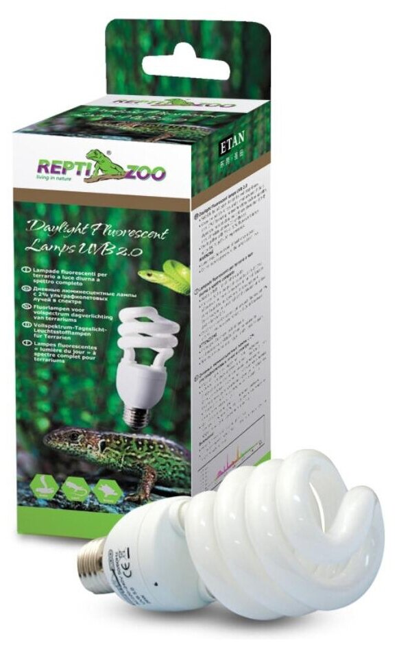 Лампа ультрафиолетовая "Daylight fluorescent" 2.0, 15 Вт