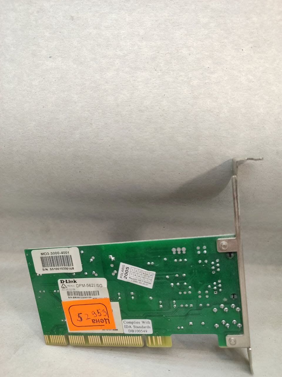Модем D-Link DFM-562I/SG PCI — фото 1