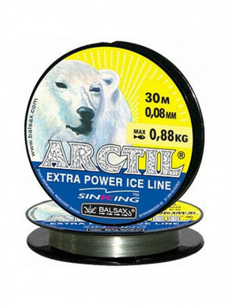 Леска BALSAX Arctil (13-12-20-125 (30 м 0,08мм) )