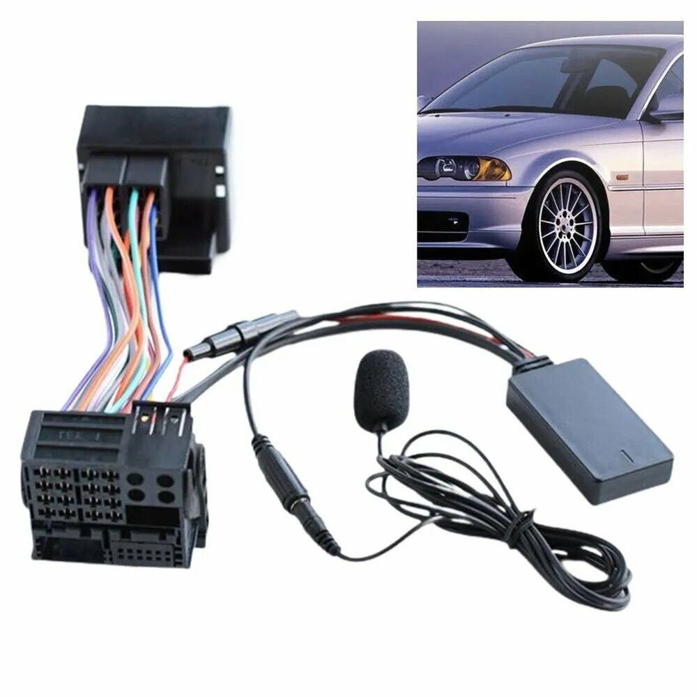OZ-UNUT Для BMW E83 Для X3 Радио Bluetooth-совместимый AUX IN Аудио 12pin Кабель-адаптер