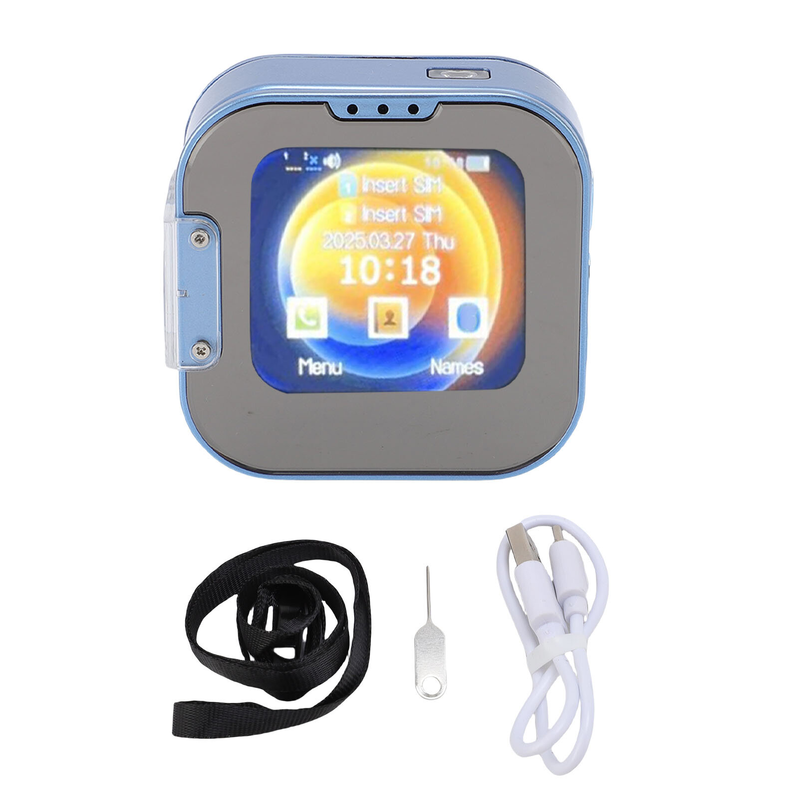 2G маленький телефон складной FM Radio Double Sim светодиодный фонарик быстро