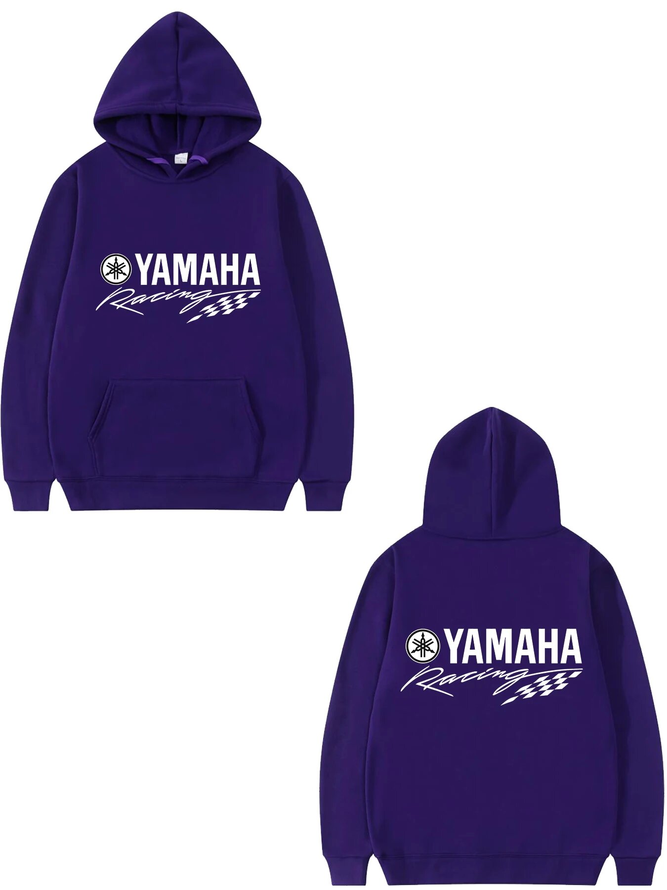 Фиолетовая толстовка Yamaha Racing XXXL