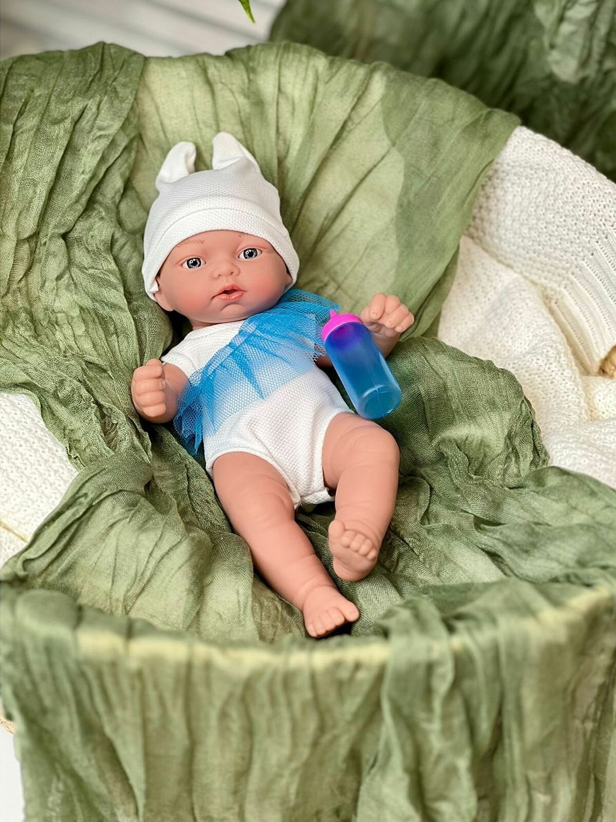 Кукла Пупс Manolo Dolls виниловая Pitusin 26 см