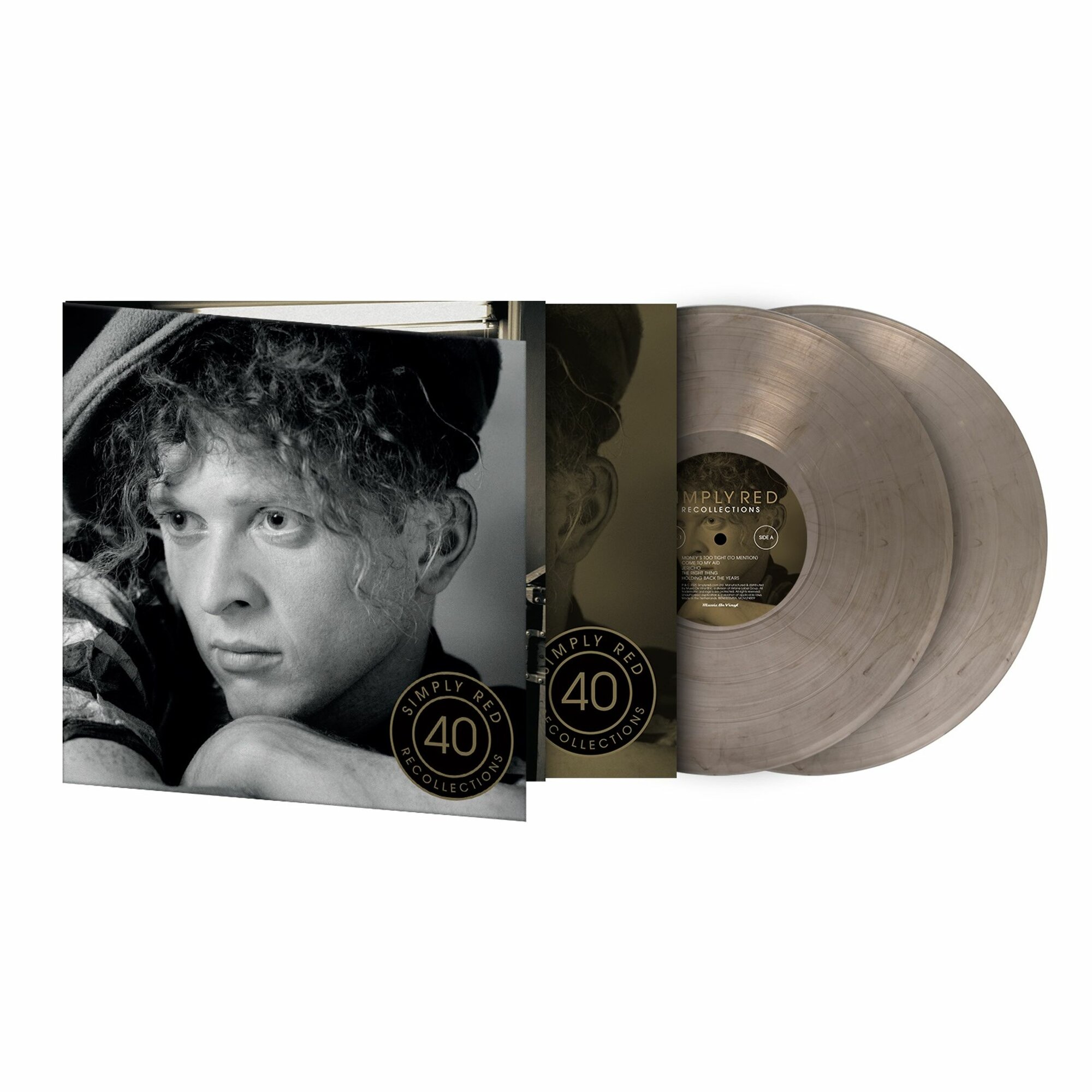 Виниловая пластинка Simply Red - Recollections (180g) (Limited Edition) (Crystal Clear & Black Marbled Vinyl) (1 LP)