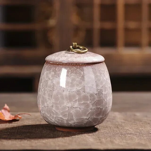Керамическая урна для питомца черная кошка L1