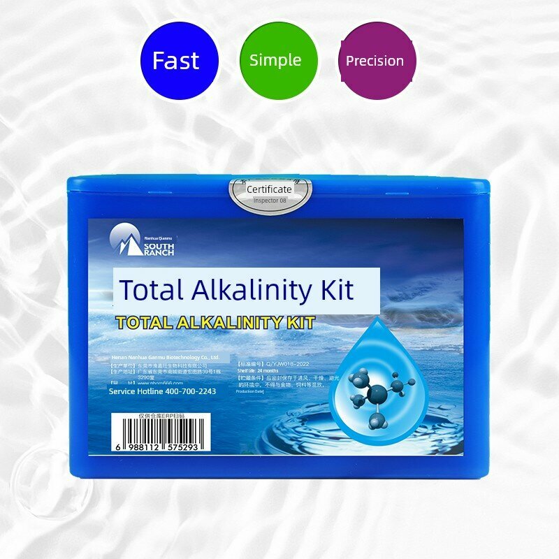 Набор для быстрого анализа качества воды в аквакультуре и аквариумах: определение нитритов, аммиачного азота, уровня