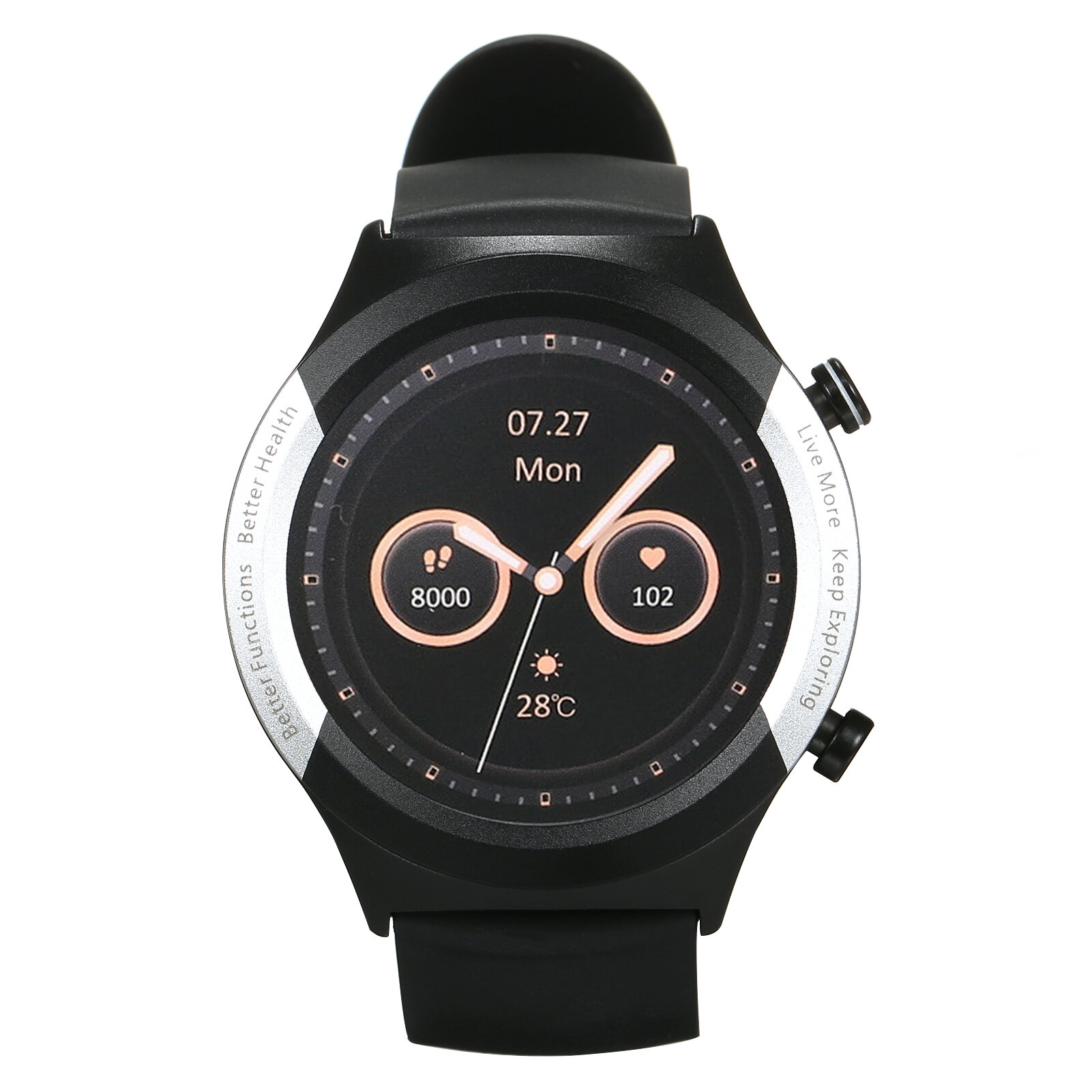 Смарт-часы oraimo osw-23n watch r bluetooth 5 . 0, экран 1 . 32 дюйма tft, водонепроницаемость atm3