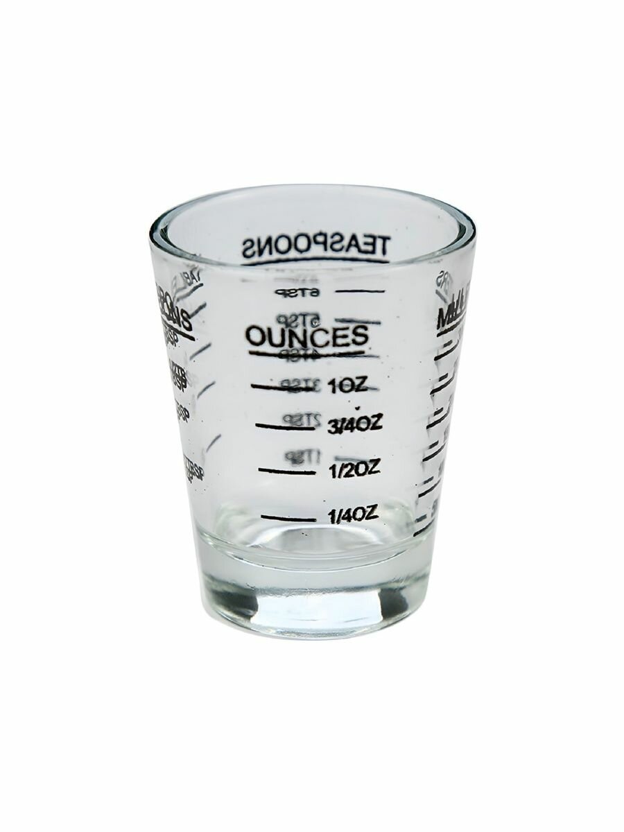 ACDANC Измерительные чашки 30 мл для жидкостей, стеклянные кухонные аксессуары для шотов и унций.