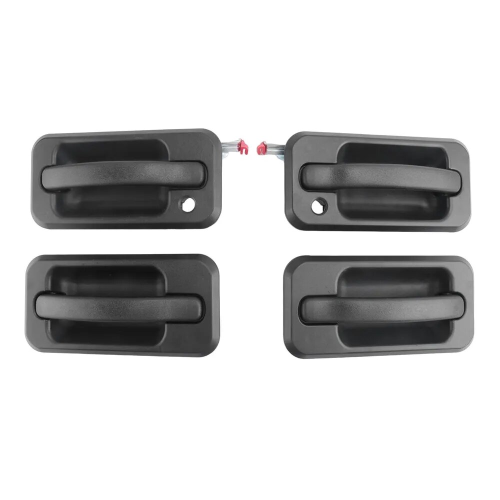 Комплект из 4 наружных дверных ручек для Hummer H2 2003-2009 гг, черные