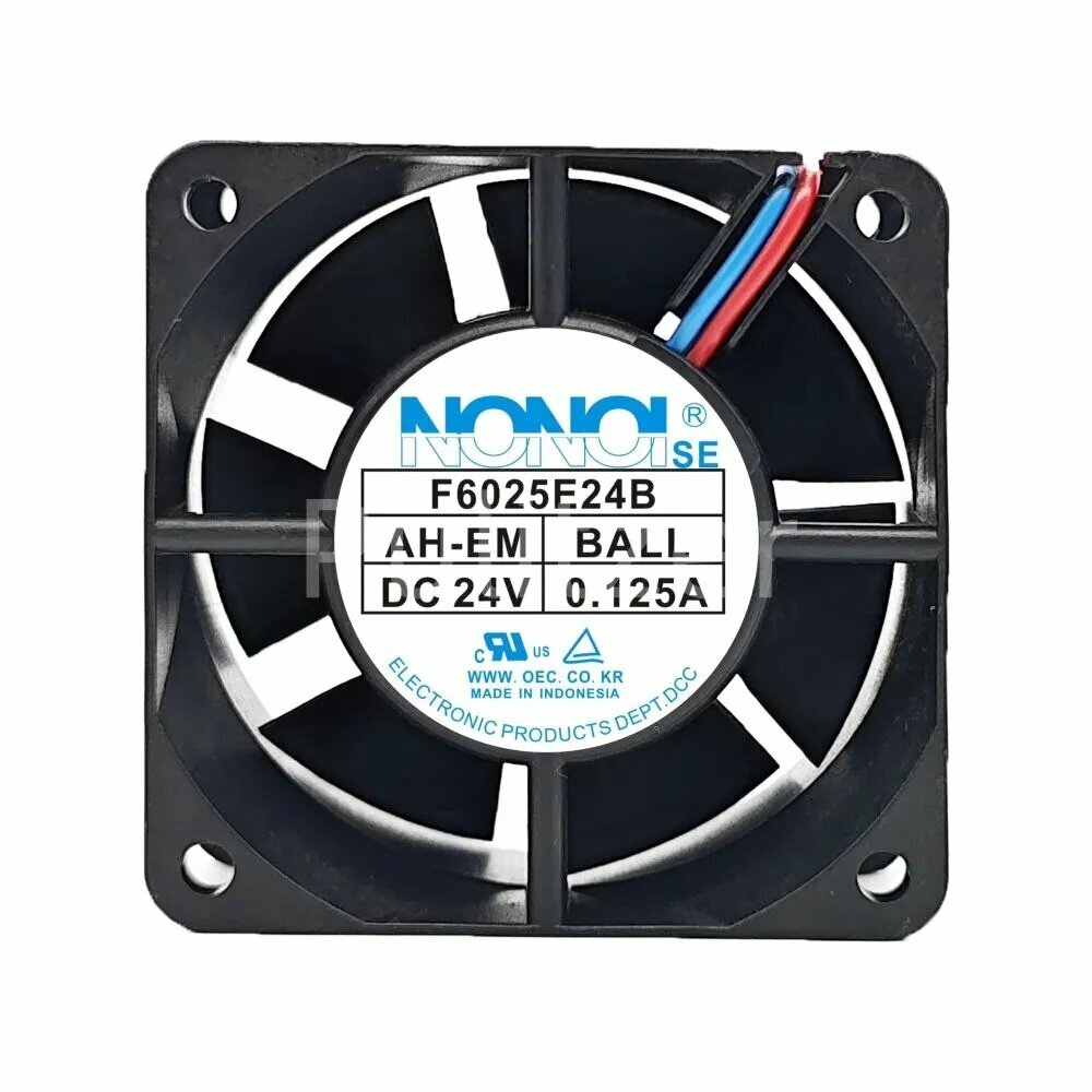Вентилятор F6025E248 60* 60* 25 мм инверторного охлаждения 24В 0.125A