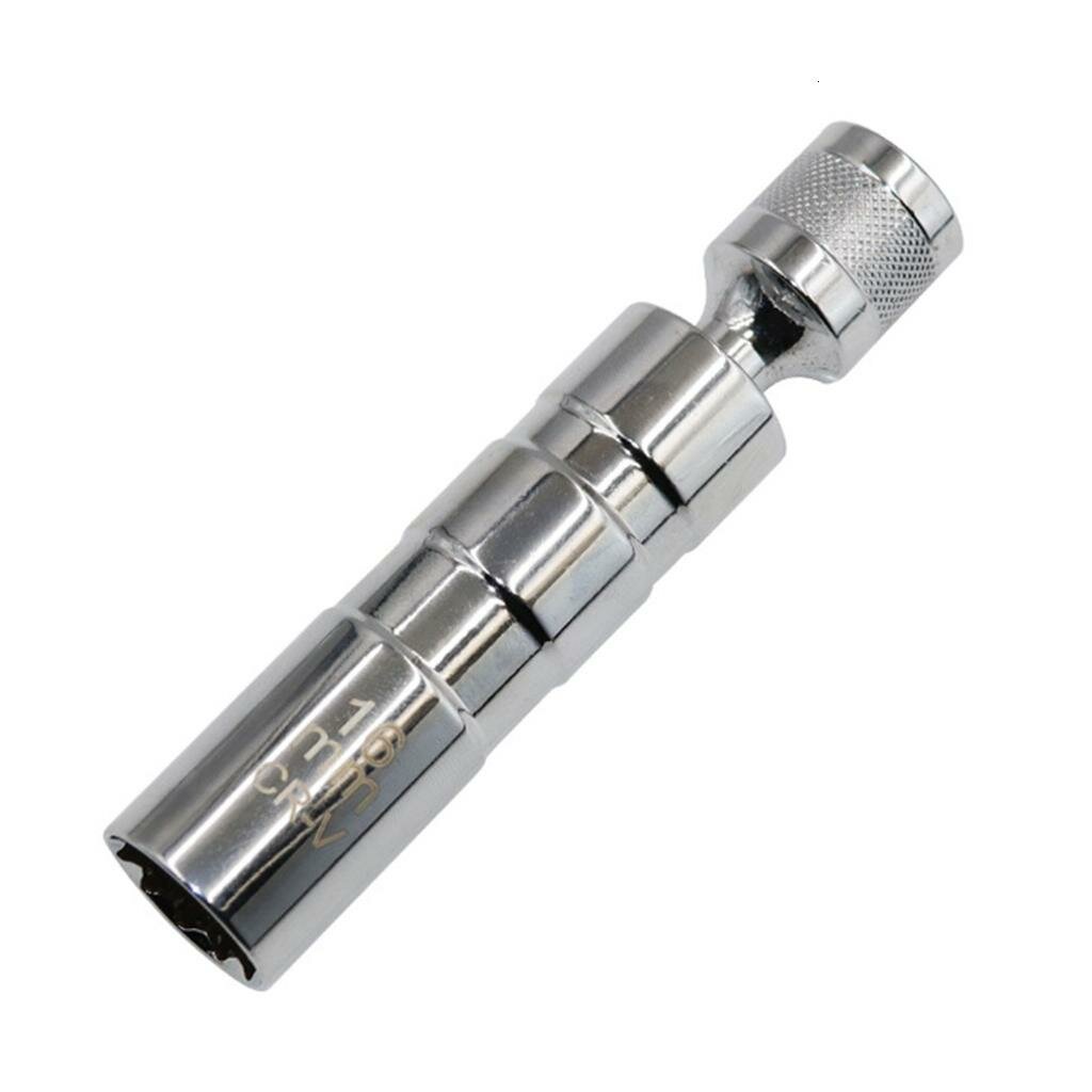 Свечной ключ с магнитной втулкой 14 мм, 16 мм, универсальный шарнир, 16mm