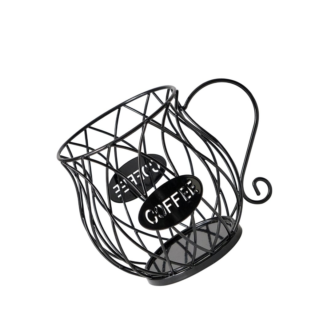 Корзина Для Хранения Кофе Большой Емкости Организатор Кофейных Стручков Лоток Для Стручков Эспрессо