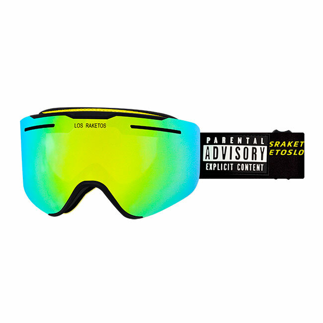 Маска горнолыжная LOSRAKETOS Snap pink/chrom