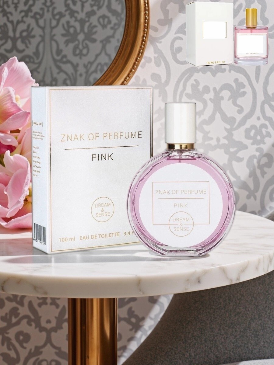 Delta parfum (Formula Sexy). Туалетная вода женская Dream&Sense Znak of Perfume Pink, 100мл.