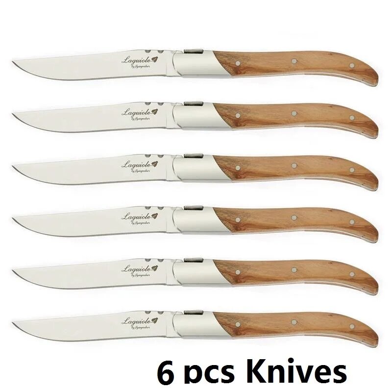 Столовые приборы Laguiole из 6 предметов 6pcs Knives