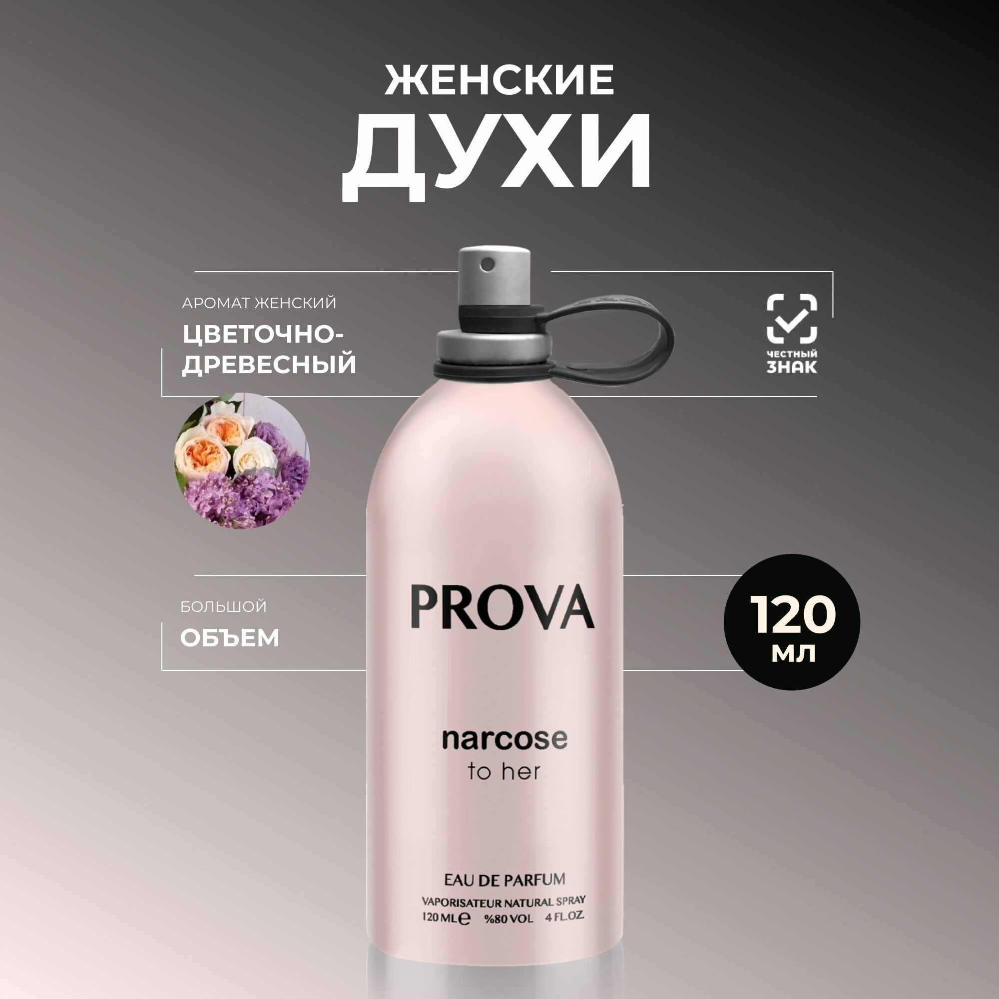 Духи Narciso Rodriguez For Her, женская парфюмерия, 120 мл