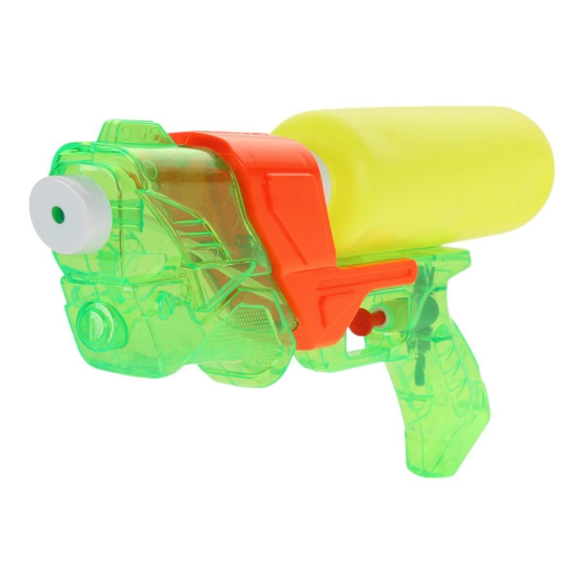 Водный пистолет для активных игр, 28 см, яркие цвета, пластик, безопасный для детей