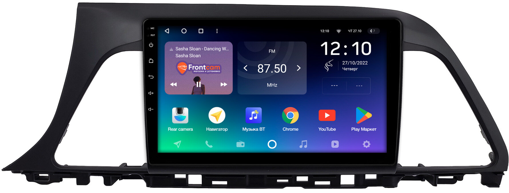 Штатная магнитола Hyundai Sonata 7 (LF) 2014-2017 (авто с усилителем) Teyes SPRO PLUS 4/64 9" RM-9045 Android 10 (4G-SIM, DSP, IPS)