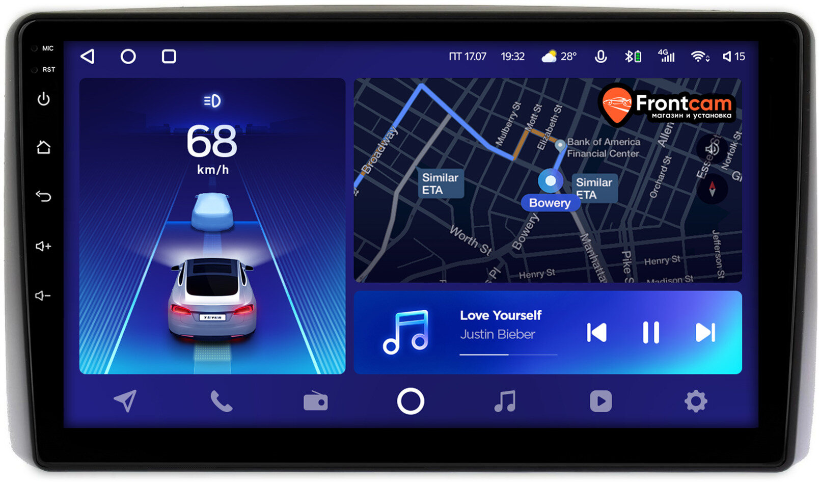 Штатная магнитола Toyota Noah 2 (R70), Voxy 2 (R70) 2007-2013 Teyes CC2 PLUS 6/128 10" RM-10-246 Android 10 (4G-SIM, DSP, QLed)