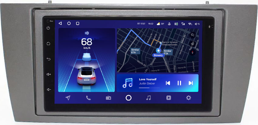 Штатная магнитола Jaguar X-Type, S-Type 1998-2008 (серая) Teyes CC2 PLUS 4/64 7" RP-11-689-292 Android 10 (4G-SIM, DSP)
