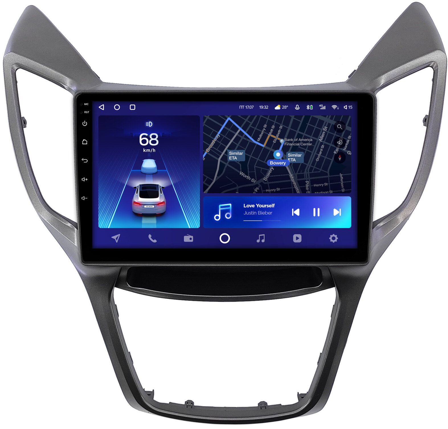 Штатная магнитола Changan CS75 2014-2020 Teyes CC2 PLUS 4/64 10" RM-10-1864 Android 10 (4G-SIM, DSP, QLed)