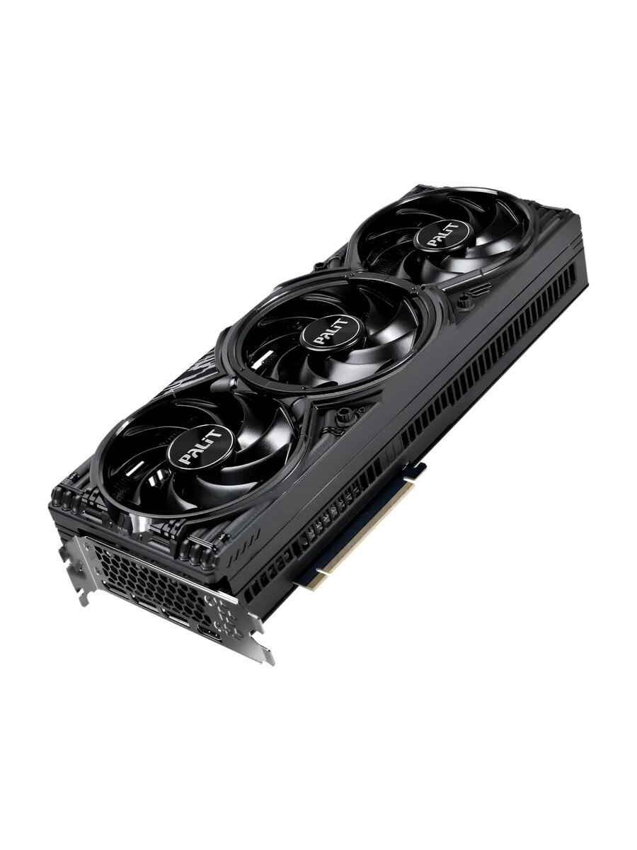 Видеокарта Palit PCI-E 5.0 PA-RTX5070Ti GAMINGPRO-S OC (NE7507TS19T2-GB2031U) черный
