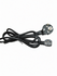 Кабель питания Cablexpert PC-186A-VDE 1.8 м, Euro, VDE, черный, угловой разъем, ...