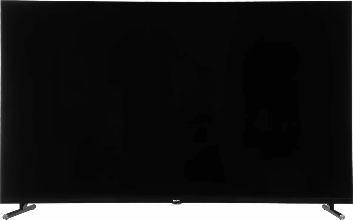 50" Телевизор BBK 50LED-8246/UTS2C (B) QLED, 4K Ultra HD, черный, смарт ТВ, YaOS