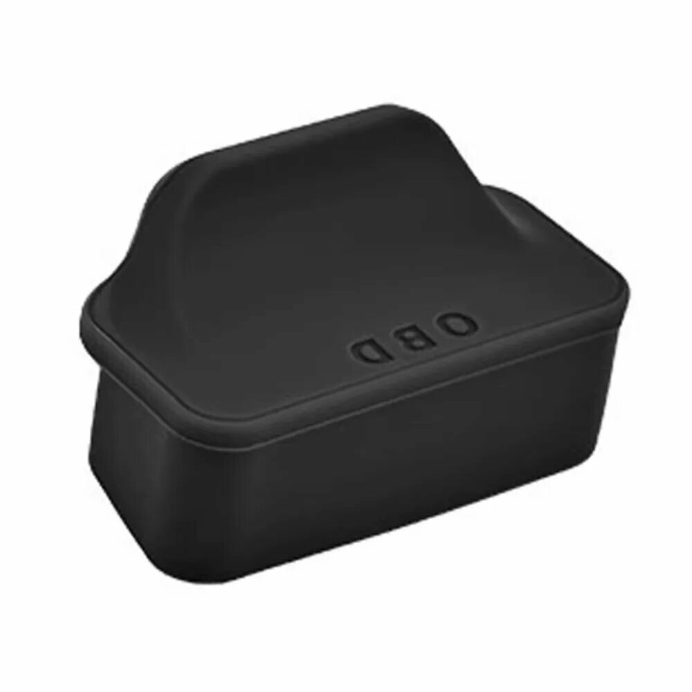 Черная силиконовая крышка для порта OBD