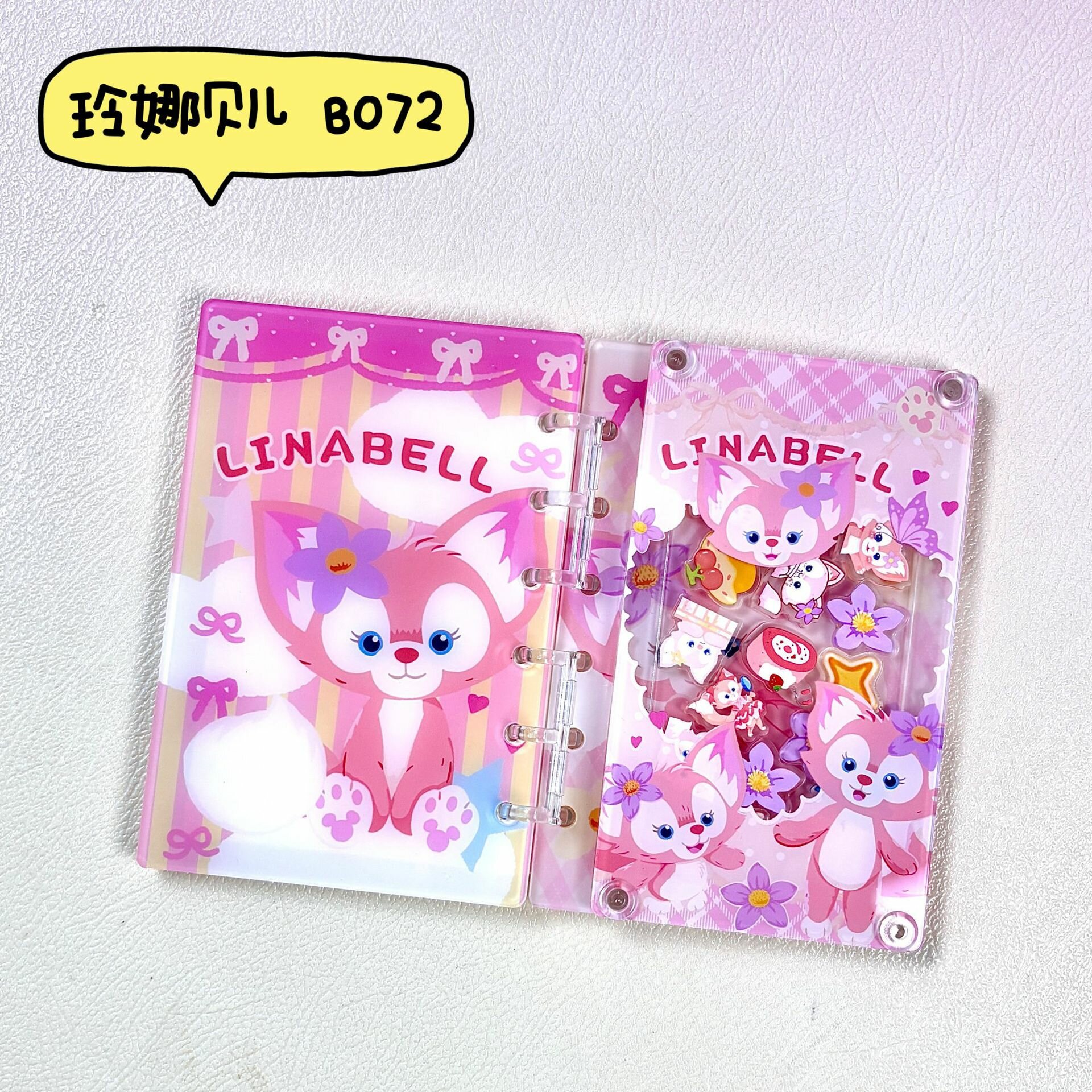 Книга "Милое девичье сердце", A7, аниме-стиль, отрывные листы, высококачественный акрил