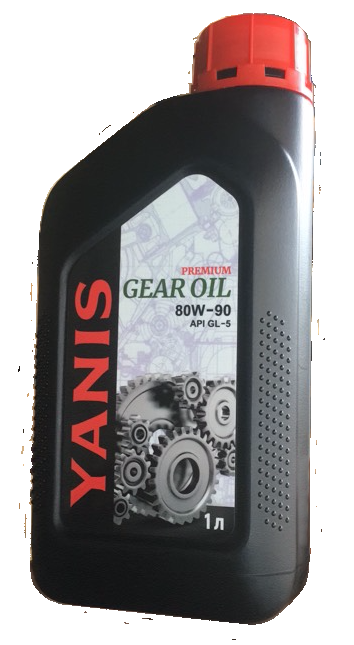 Масло трансмиссионное Yanis Transmission gear oil SAE80W90 GL-5 1л