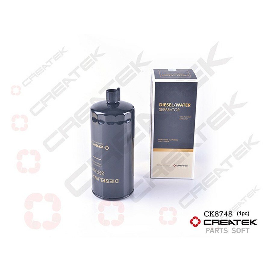 Фильтр топливный PL4211 HOWO A7T5G VG1092080052 от официального дистрибьютора, CREATEK, артикул CK8748