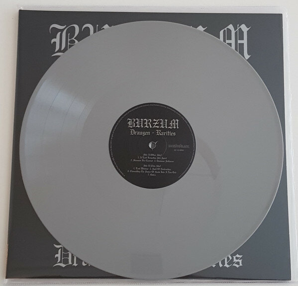 Burzum. Draugen - Rarities (LP Ltd Gray/Reissue/Виниловая пластинка)