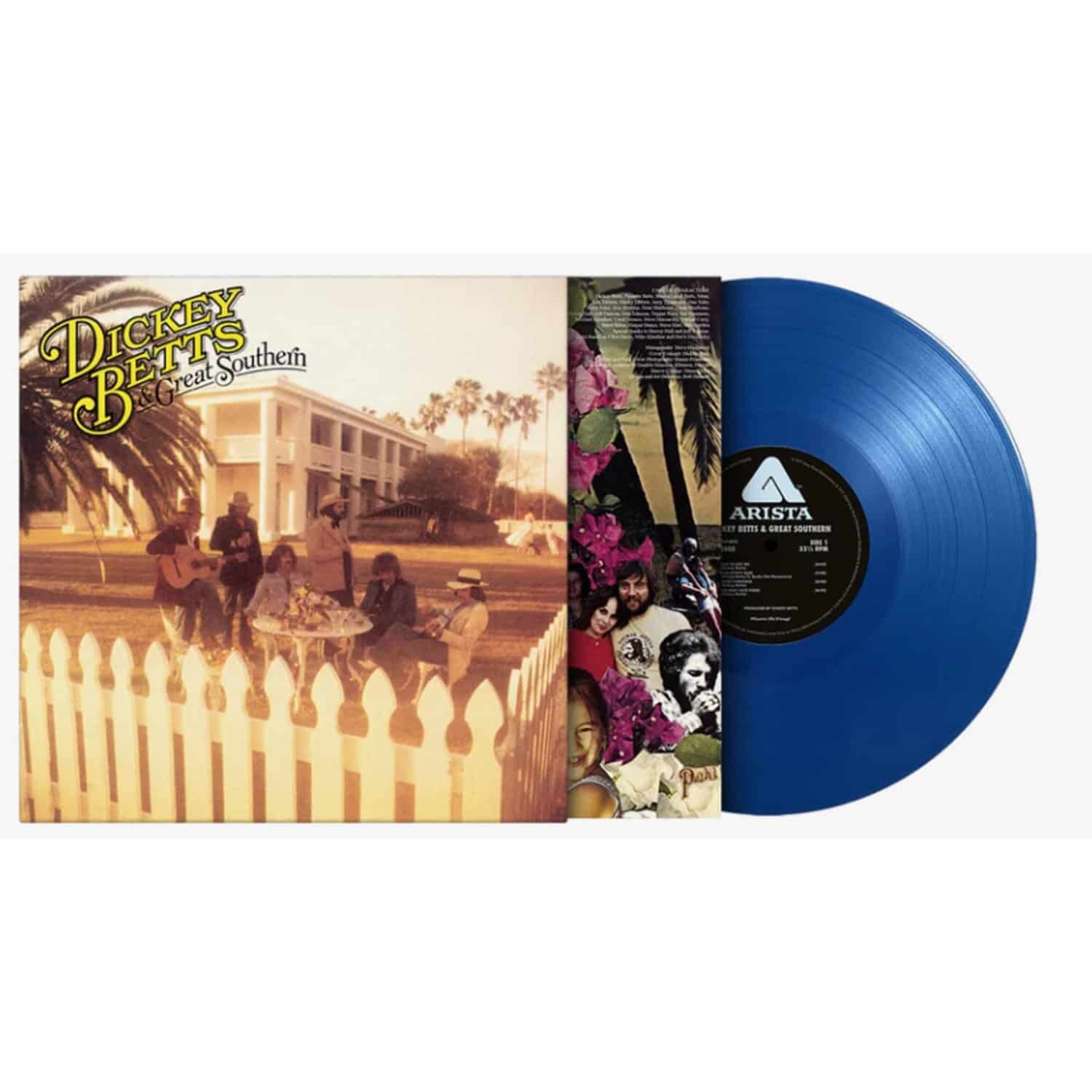 Dickey Betts & Great Southern. Dickey Betts & Great Southern (LP Ltd Blue/Reissue/Виниловая пластинка)