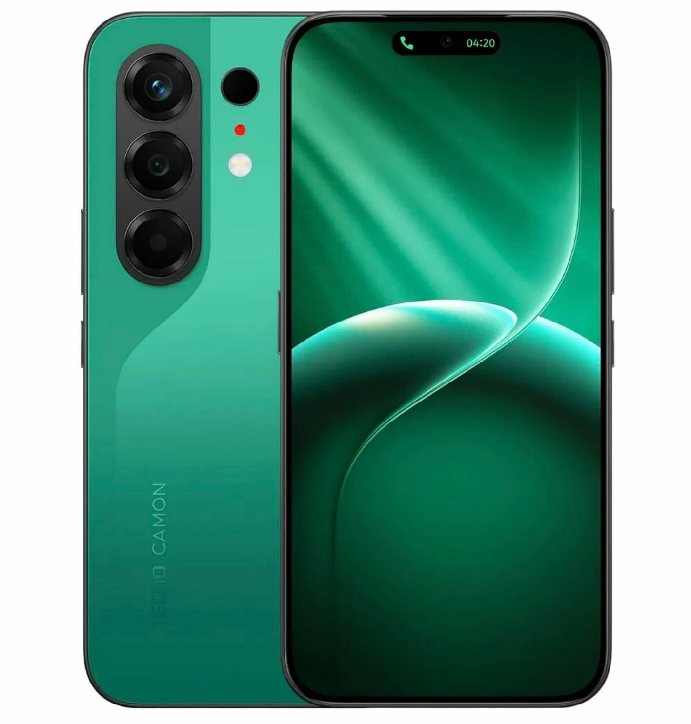Смартфон Tecno CAMON 50 8/256 ГБ Ростест, Malachite Green , зеленый (CN5)