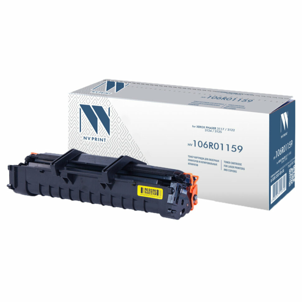 Картридж лазерный NV PRINT (NV-106R01159) для XEROX Phaser 3117/3122/3124/3125, ресурс 3000 страниц, 363378