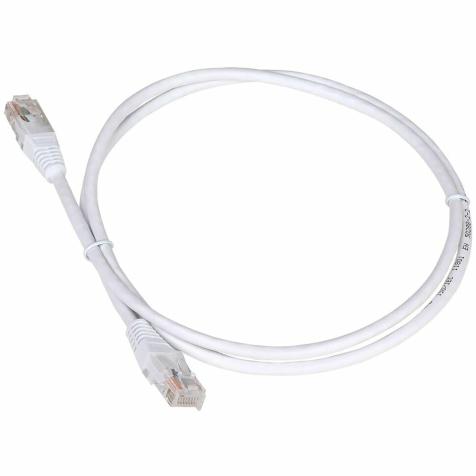 Патч-корд TWT TWT-45-45-5.0-WH UTP кат.5e, 5.0 м, белый, 2239409