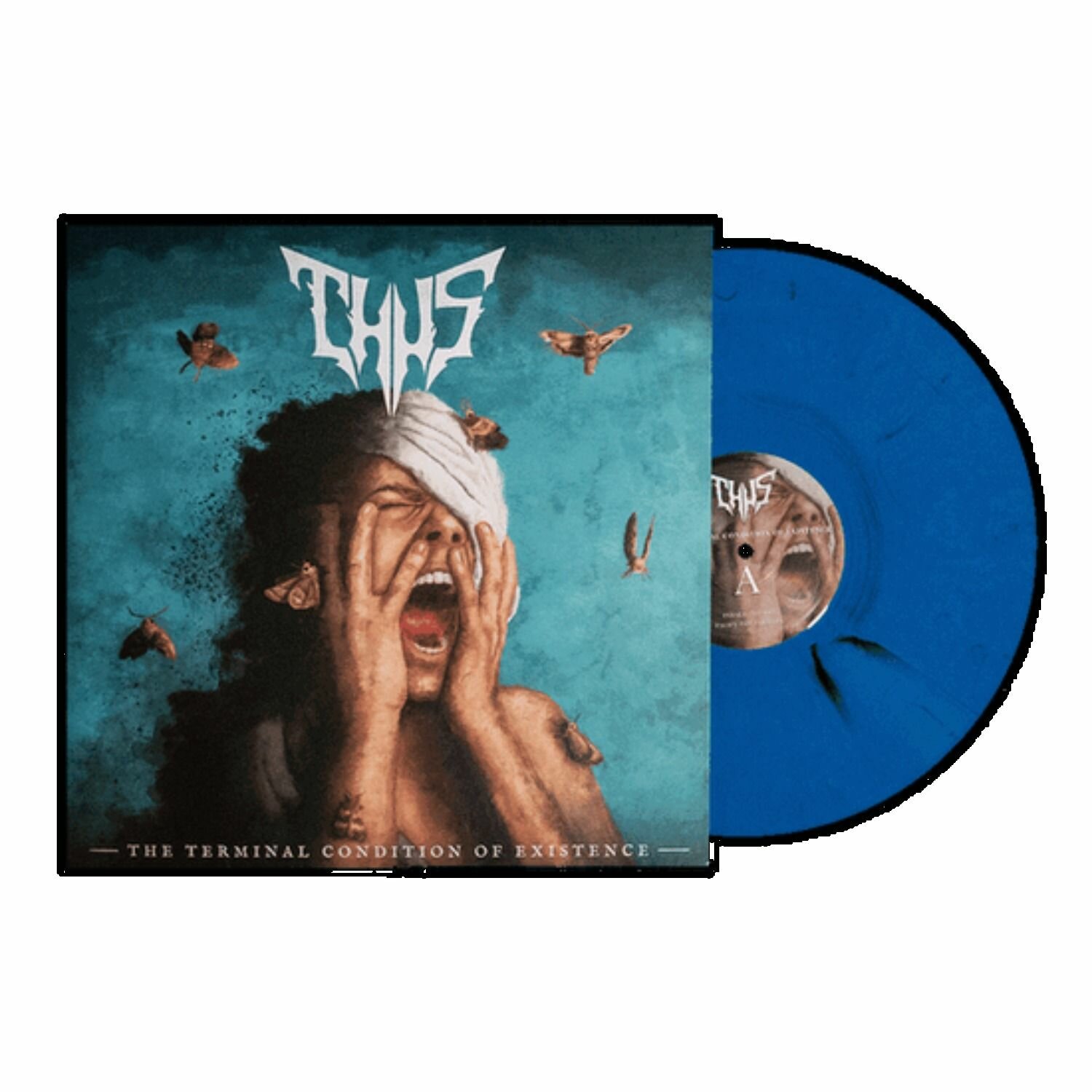 Виниловая пластинка Thus - The Terminal Condition of Existence, Vinyl, 12", EP, Blue Swirl Vinyl