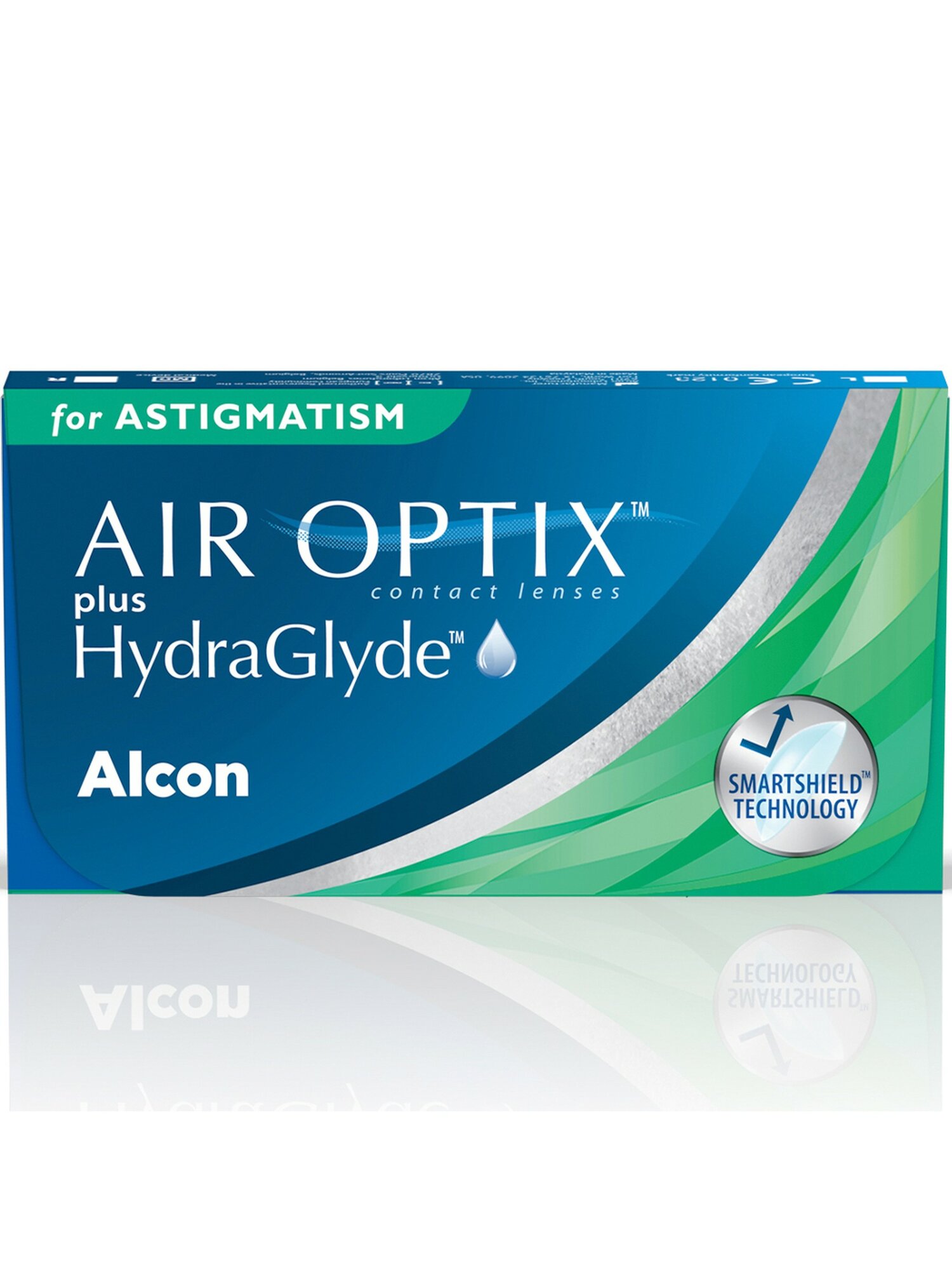 AIR OPTIX PLUS HYDRAGLYDE FOR ASTIGMATISM -2,25/180 N3 /-0,00/ мягкие контактные линзы