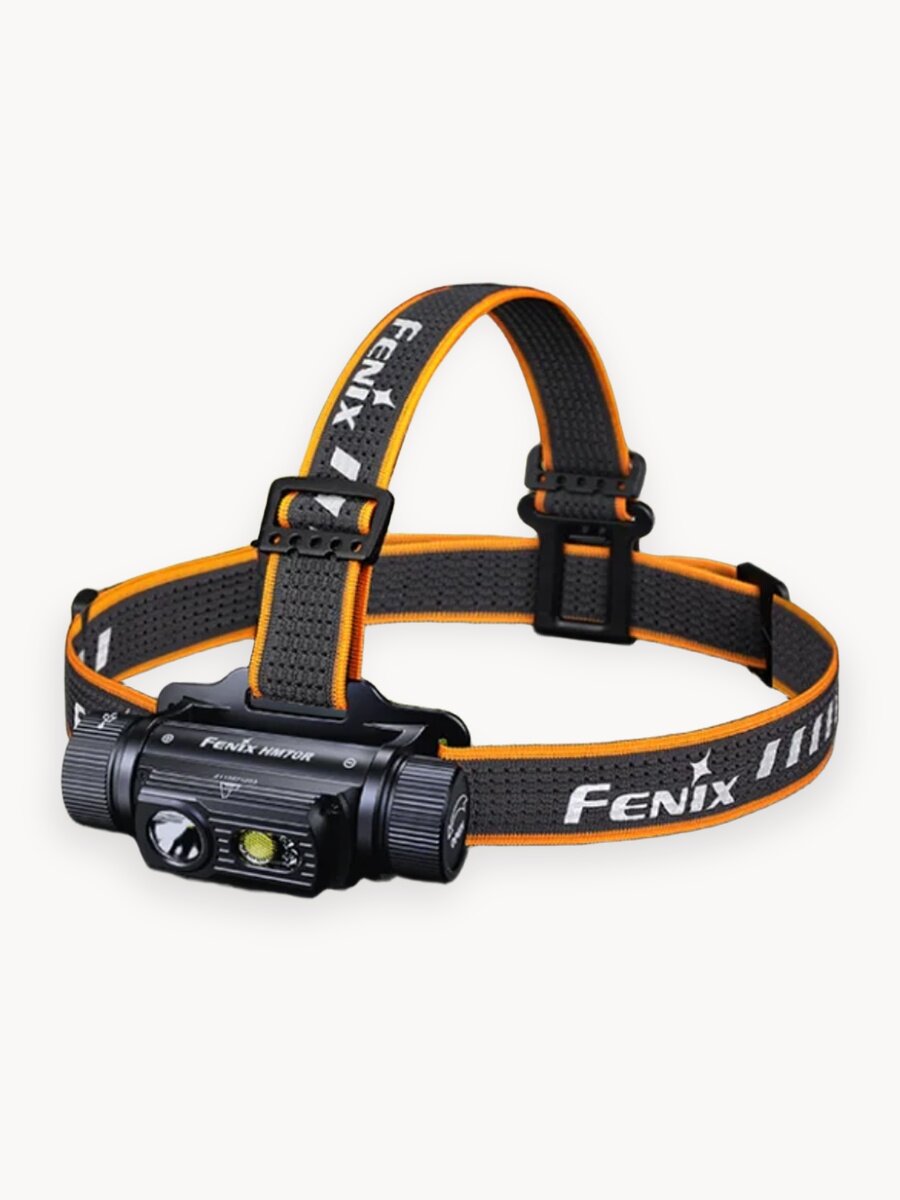 Налобный фонарь "Fenix" HM70R, ударопрочный, IP68, 1600 люмен