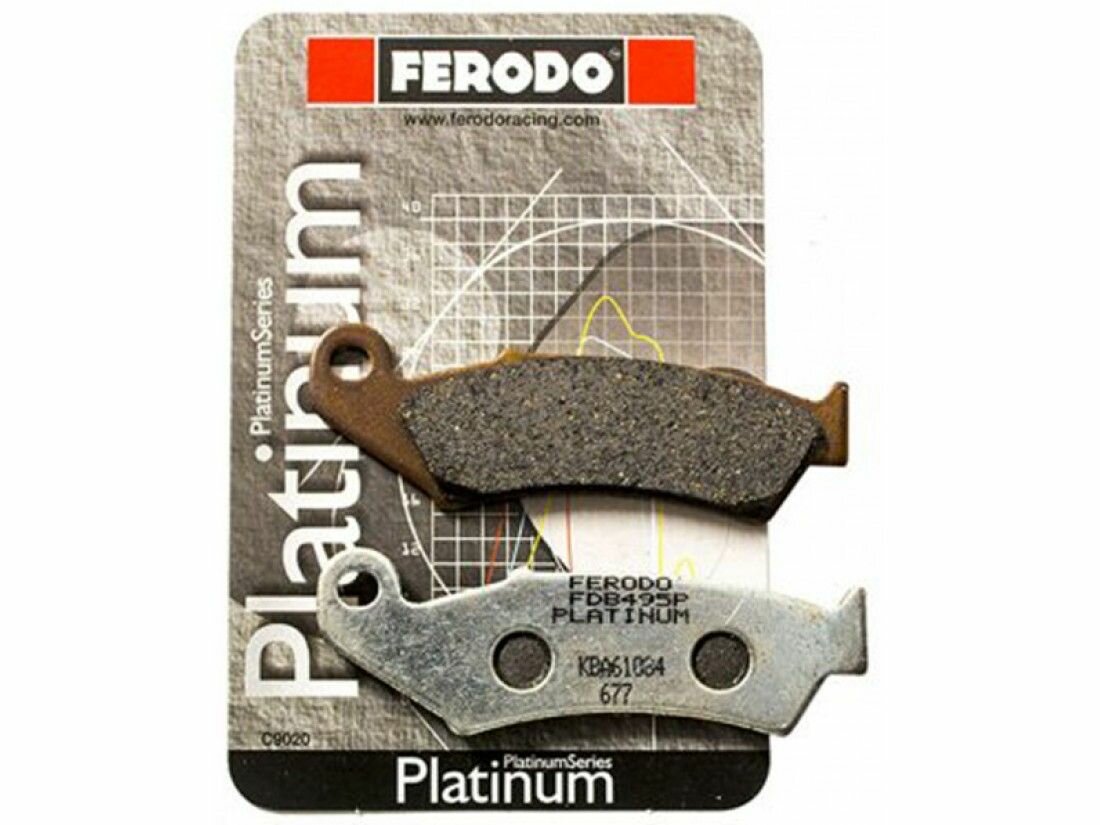 Тормозные колодки для мотоцикла FERODO FDB495P / MCB574